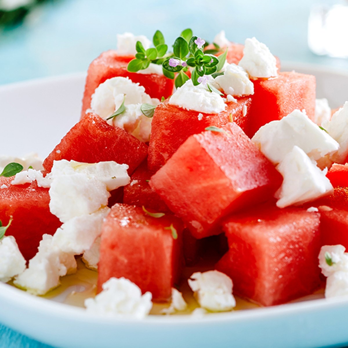 Ljetni recept: salata s lubenicom i feta sirom